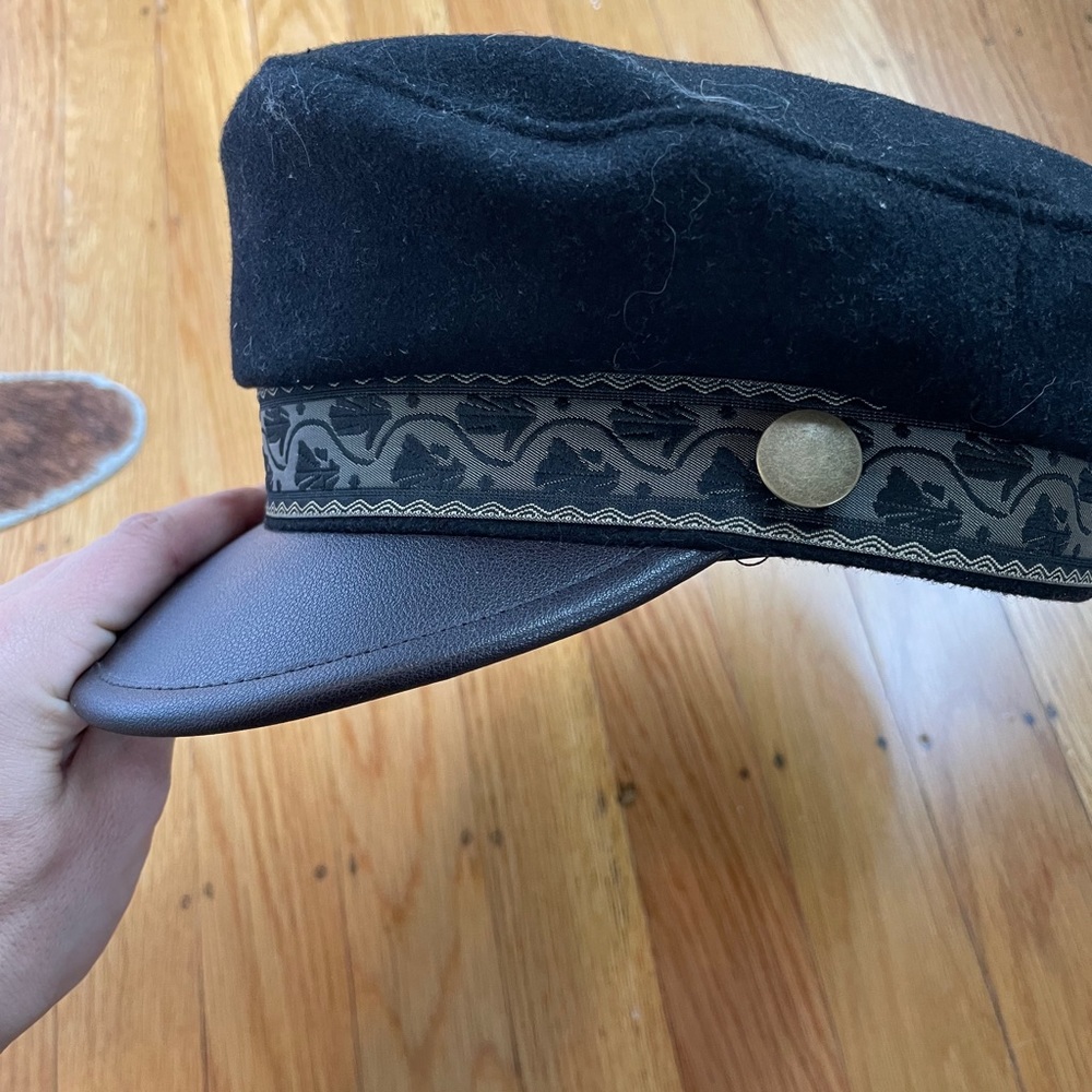 Fallen Broken Street Train Conductor Hat - Gem